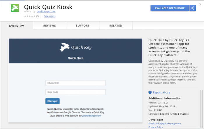 Quick Quiz Kiosk Validated Learning Quick Key Iosandroid Quiz And Formative Assessment